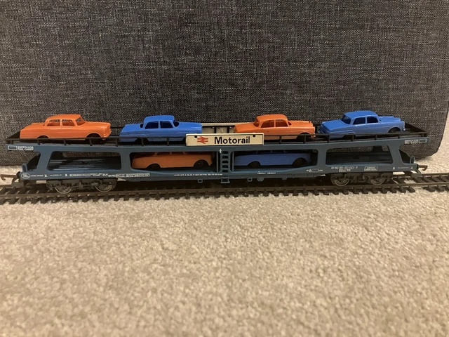 LIMA OO GAUGE 3 Intercity Coaches With Motorail Car Transporter £47.50 ...