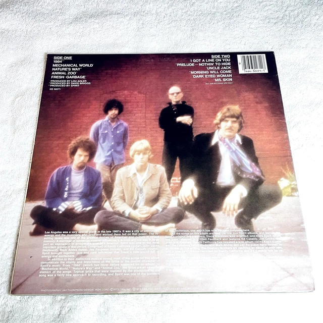SPIRIT &THE BEST of Spirit" 1973 Rock LP, Nice EX!, 1980's-era Epic ...