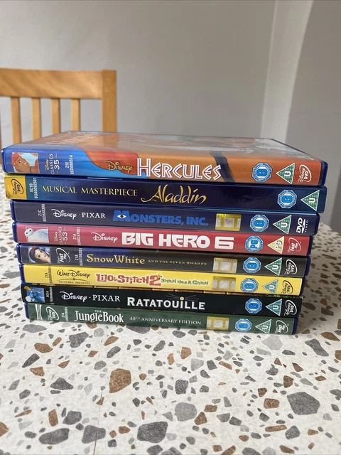 Disney Classic Dvd Bundle Hercules Aladdin Lilo And Stitch Ratatouille Eur 15 40 Picclick It