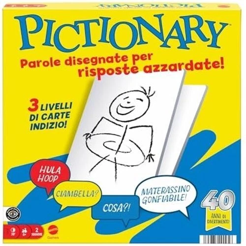 MATTEL MERCHANDISING: PICTIONARY Core 40th Anniversary £26.91 - PicClick UK