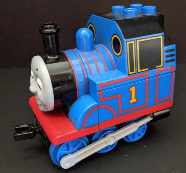 THOMAS FRIENDS LEGO Duplo Thomas the Tank from Set #65766 Bridge and ...