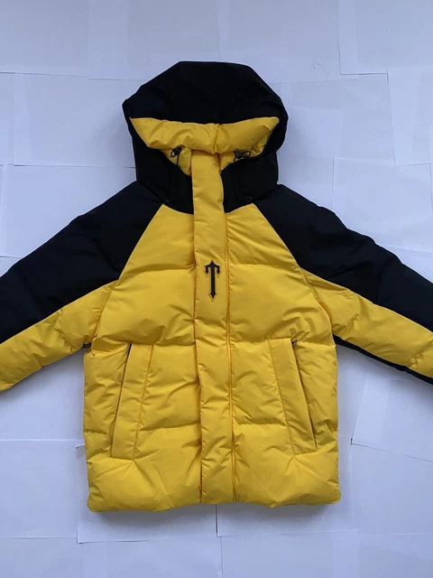 TRAPSTAR IRONGATE ARCH Puffer AW23 Tour Yellow Men’s Size M £199.95 ...