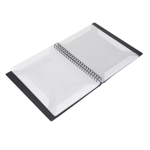 SHEET MUSIC FOLDER PP 60 Pages Capacity Writable Music Sheet File Paper ...