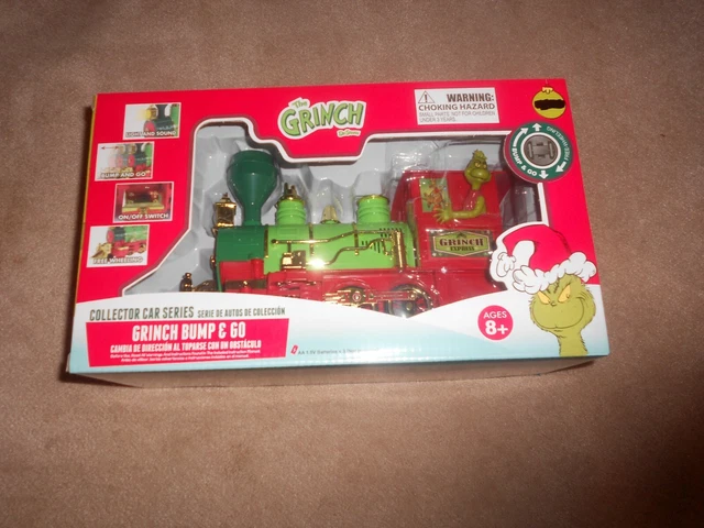 DR SEUSS THE Grinch Christmas Conductor Train Collector Car Series Bump ...