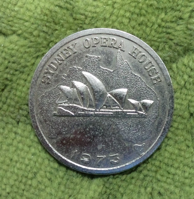 #D272. 1973 Opening Of Sydney Opera House Medal, Sydney Harbour Bridge ...
