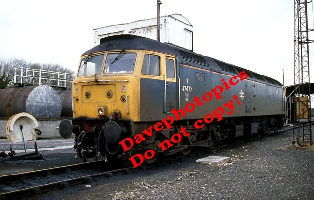 ORIGINAL 35MM Slide Diesel / Electric Train / Railway 47477 Oxford ...