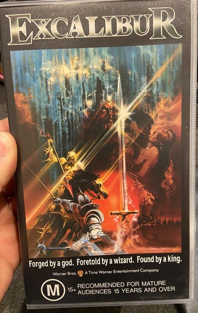 EXCALIBUR VHS VIDEO TAPE (1981 Helen Mirren fantasy adventure movie) £ ...