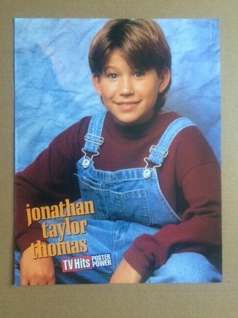 JONATHAN TAYLOR THOMAS "Ex-Scrapbook 2024" Original Vintage Magazine ...
