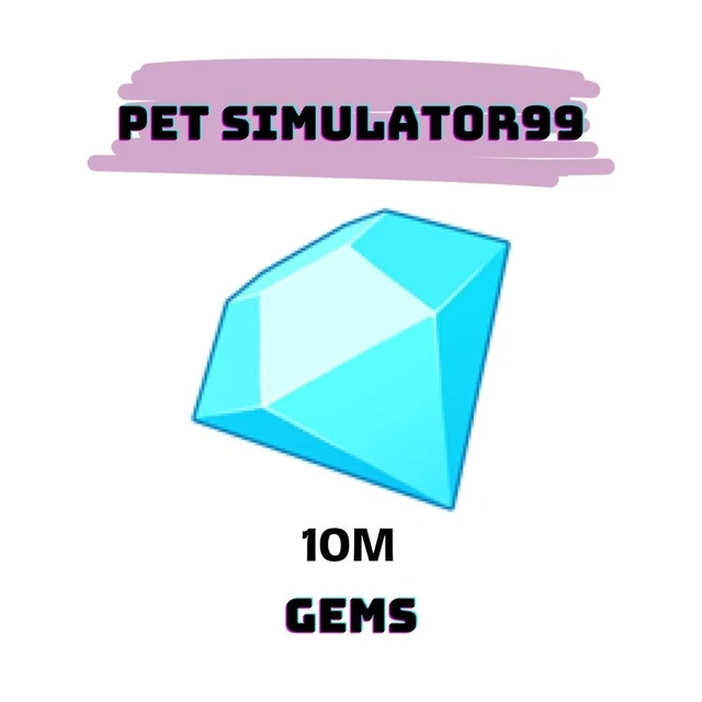 ROBLOX : PET Simulator 99 | Ps99 | Pet Sim 99 | Pets , Gems 10M EUR 3 ...
