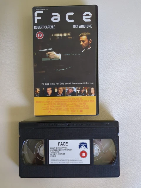 FACE VHS PAL Video Robert Carlyle Ray Winstone 1997 £3.99 - PicClick UK