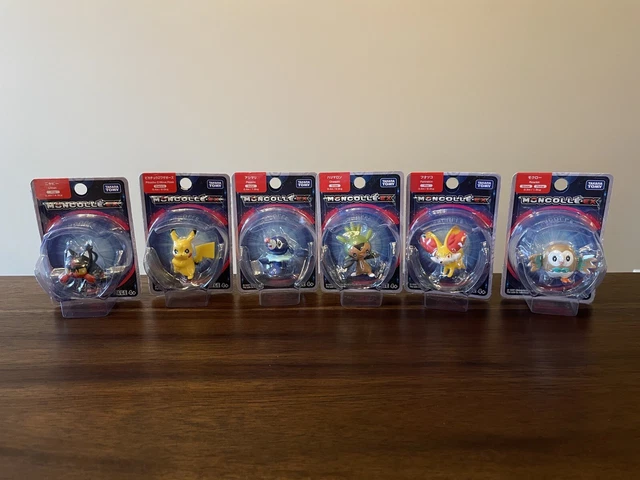 TAKARA TOMY MONCOLLE-EX Pokémon - Pikachu Fennekin Chespin Litten Rowlet Popplio $53.99 ...