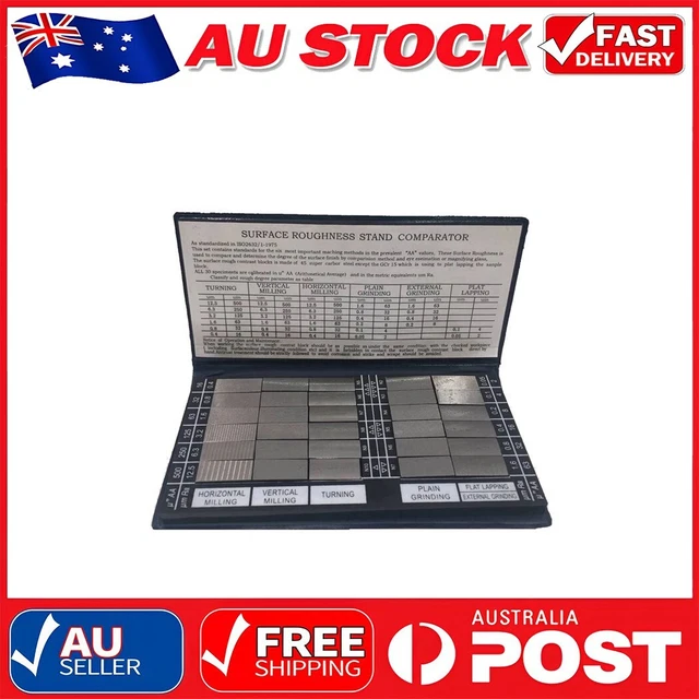 SURFACE ROUGHNESS COMPARISON Sample Block Ra0.05-12.5mm Roughness ...
