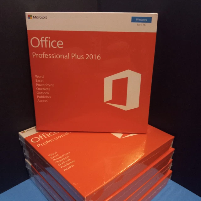 MICROSOFT OFFICE 2021 Professional Plus Box DVD with Software + License ...
