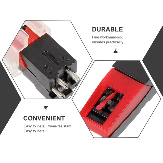 3 PACK NADEL Für Schallplattenspieler Plattenspielernadel Vinyl ...