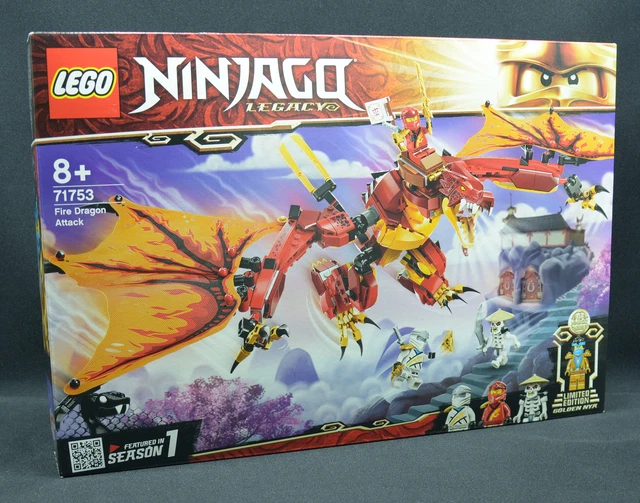 LEGO 71753 NINJAGO Quay Dragon de Feu Fire Attack Neuf Emballage D ...