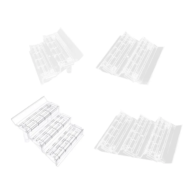 LADDER DISPLAY STAND Supermarket Freezer Display Rack Space Saving ...