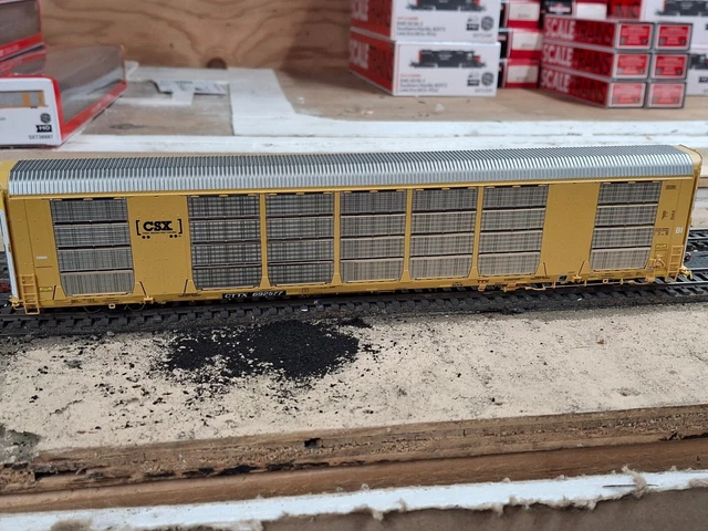 HO SCALE SCALETRAINS Multi-Max Auto Rack - CSX $94.00 - PicClick