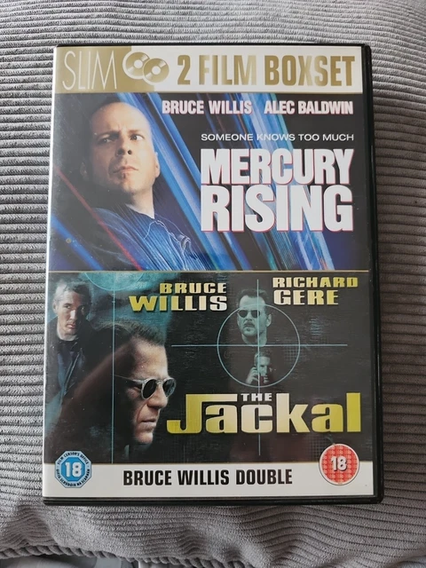 MERCURY RISING/THE JACKAL R2 DVD Free Post Double BRUCE WILLIS SET EUR ...