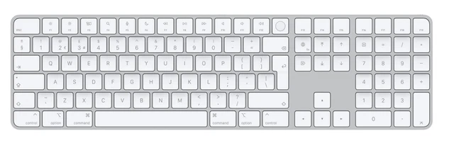 Magic Keyboard With Touch Id And Numeric Keypad For Mac Models With Apple Silico £15000