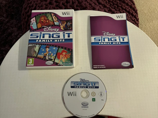 DISNEY SING IT Nintendo Wii Complete PAL £7.72 - PicClick UK