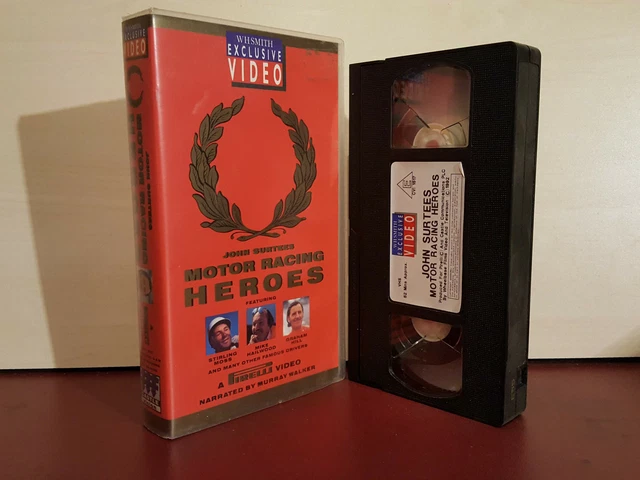 JOHN SURTEES MOTOR Racing Heroes - PAL VHS Video Tape (T151) £9.99 ...