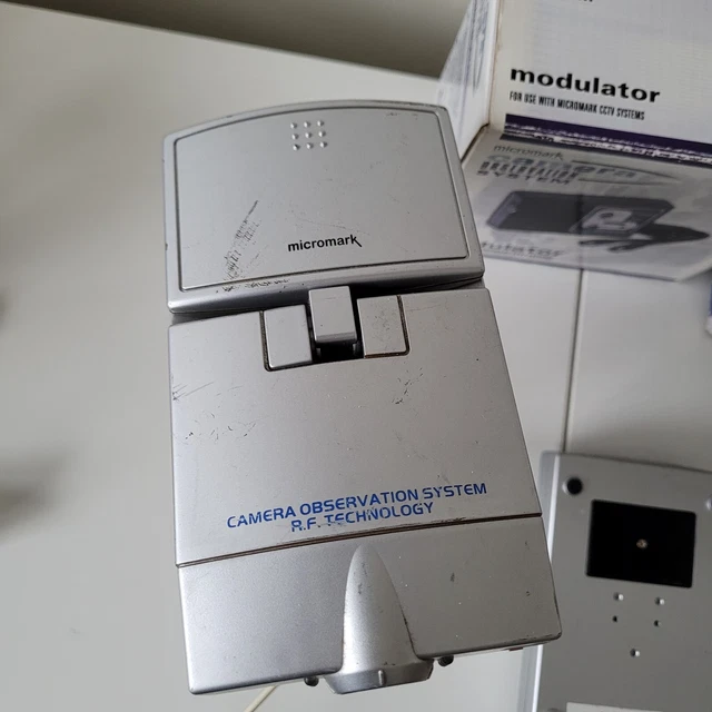 MICROMARK CAMERA OBSERVATION System CCTV cameras vintage bundle £25.00 ...