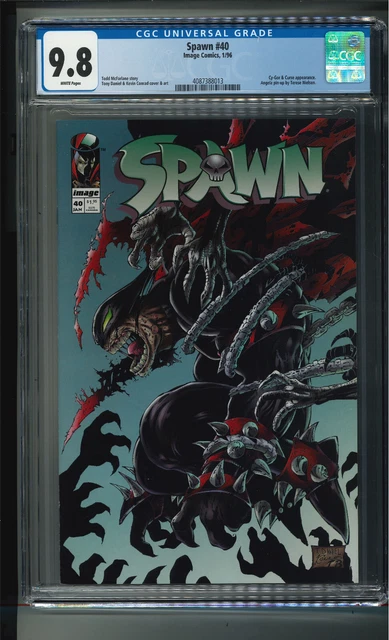 SPAWN 40 - Cy-Gor + Curse appearance - CGC 9.8 $95.00 - PicClick CA