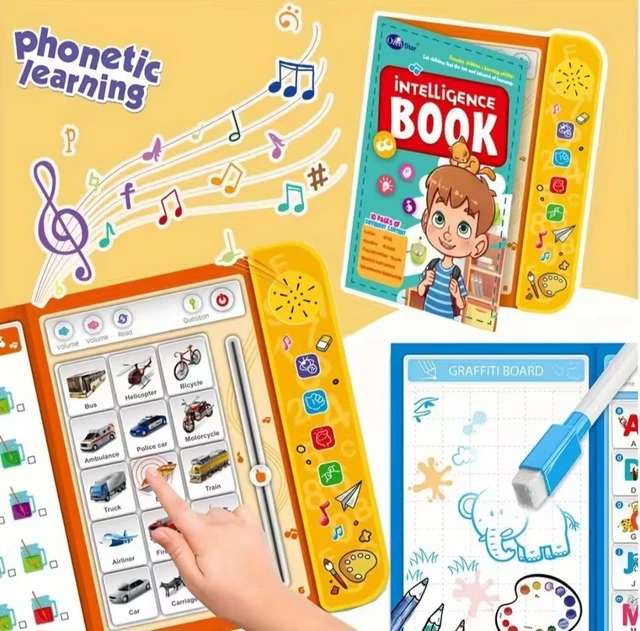 KIDS' ENGLISH LEARNING Intelligence Touch Book, Early Education ...