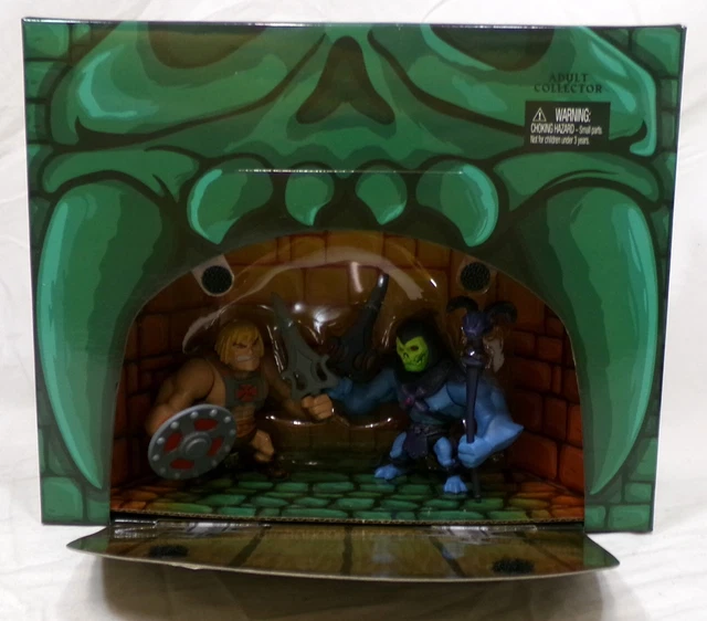 MATTEL MOTU HE-MAN El Juego Más Poderoso En El Universo Skeletor Vs. He ...