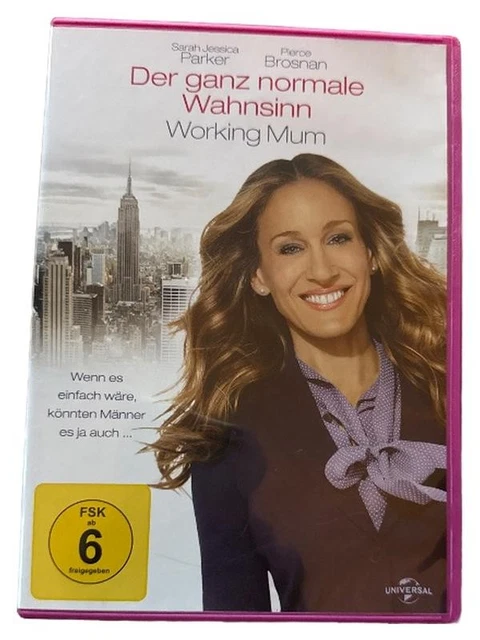DER GANZ NORMALE Wahnsinn Working Mum DVD Sarah Jessica Parker Pierce ...