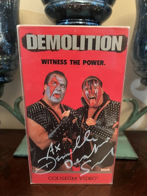 WWF DEMOLITION VHS Witness The Power 1989 Coliseum Video Wrestling Rare ...