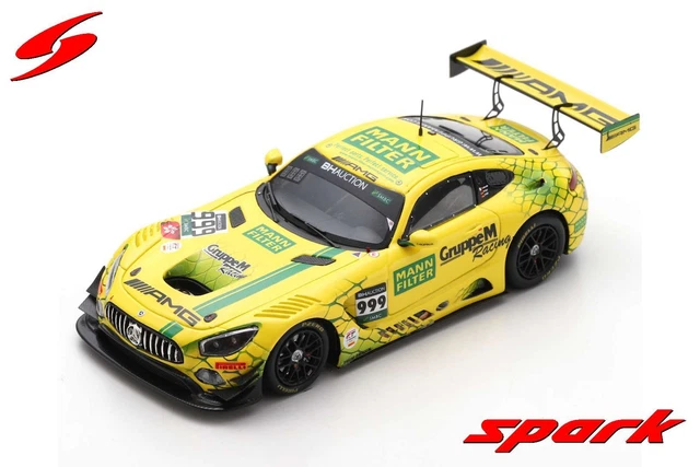 SPARK SJ084 1/43 MERCEDES-AMG GT3 NO.999 2ND Suzuka 10H 2019 Modèle ...