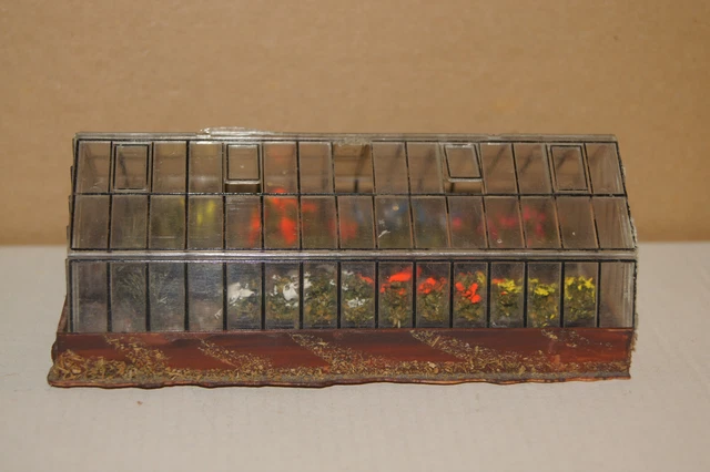 FALLER 220 B, Treibhaus, 1: 87, ca. 1956 , gebraucht, Dach ist fest ...