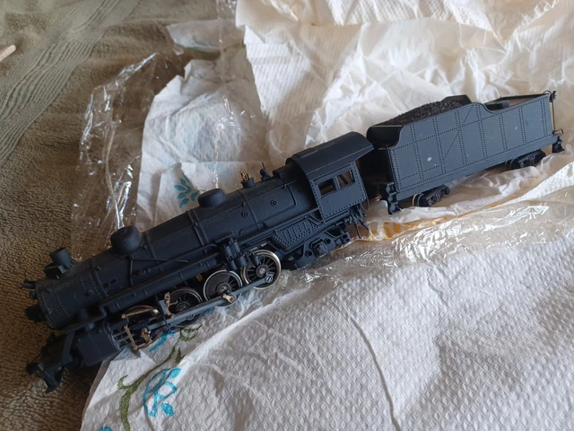 1950'S JOHN A. English HO Scale Diecast V2 2-8-2 w/Varney Tender #2033 ...