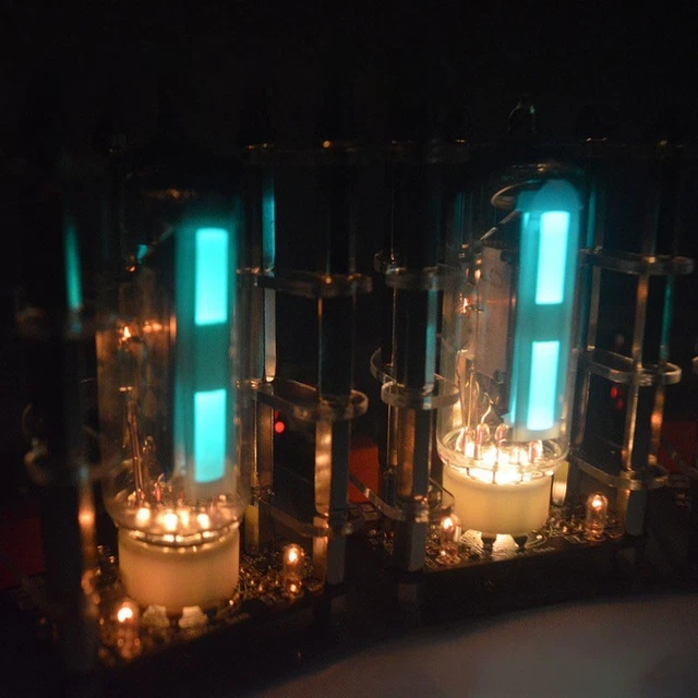 USB POWERED 6E2 Cat Eye Tube VU Meter Voice Control Audio Display ...