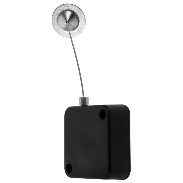 ANTI-THEFT PULL BOX Travel Lock Retractable Adjustable Steel Cable $12. ...