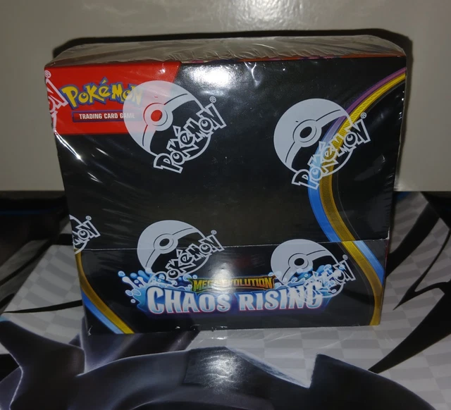 POKÉMON TCG MEGA Evolution: Chaos Rising Sealed Booster Box English £ ...