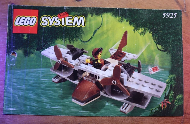 LEGO PONTOON PLANE Set 5925 Instructions ONLY £0.99 - PicClick UK