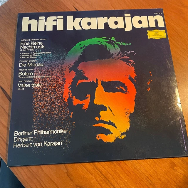 LP HERBERT VON Karajan,Berliner Philharmoniker Hifi Karajan NEAR MINT Deutsch EUR 15,00 ...