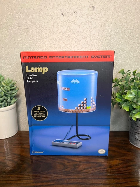 NEW NINTENDO ENTERTAINMENT System Super Mario Bros. Desk Lamp ...