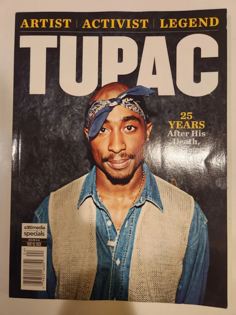 THE STORY OF Tupac Shakur Magazine Issue 24 25 years After His Death ...