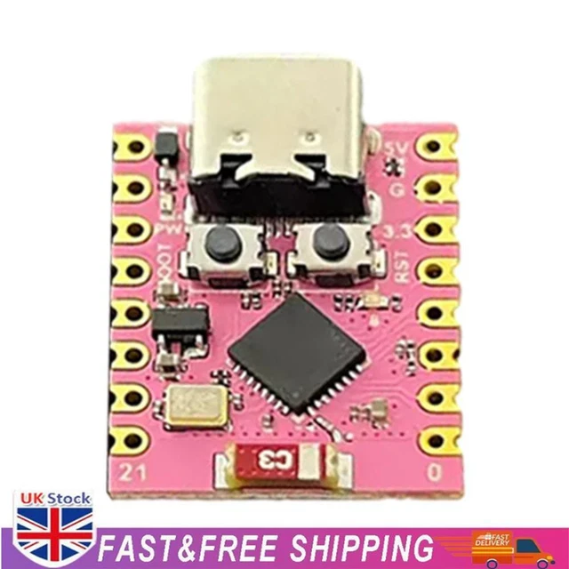 Esp32 C3 Dev Board 3 3 6v Power Supply Esp32 Supermini Low Power Pink £15 39 Picclick Uk