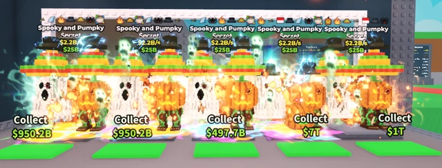STEAL A BRAINROT | 5 Normal Spooky and Pumpky (2.2B) $1,333.01 ...