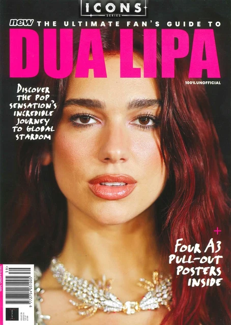 DUA LIPA MAGAZINE: Icons Series, Ultimate Fan's Guide, Pull-Out Posters ...