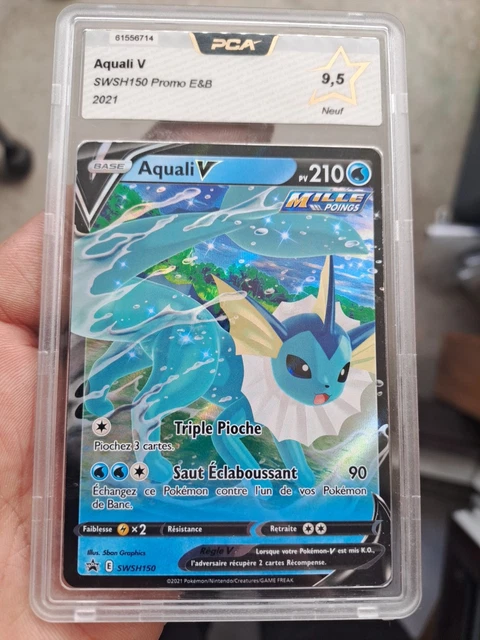 CARTE POKÉMON AQUALI V Promo SWSH150 PCA9,5 FR. 2021 EUR 10,00 ...