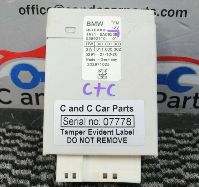 BMW G20 G30 Fuel Pump Control Module ECU Hybrid 330e 5A08539 F1D2 £59. ...
