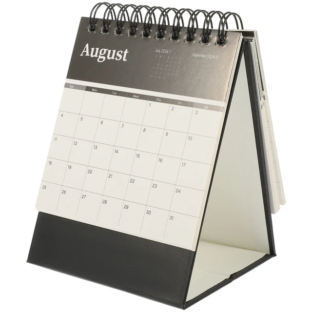 CALENDRIER DE TABLE Calendrier mensuel Ornement Mini calendrier de ...