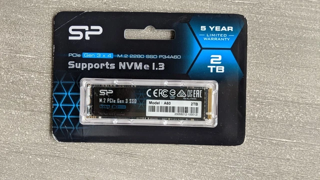 SILICON POWER 2TB NVMe M.2 PCIe Gen3x4 2280 SSD Solid State Drive ...