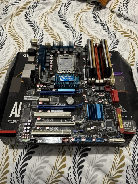 ASUS P6T SE Motherboard with Ram and Cooler Master (Read Description) £ ...