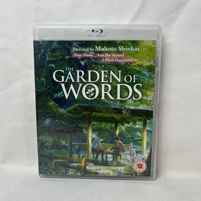 Garden Of Words Blu Ray Disc Makoto Shinkai Anime Bluray Like New 17